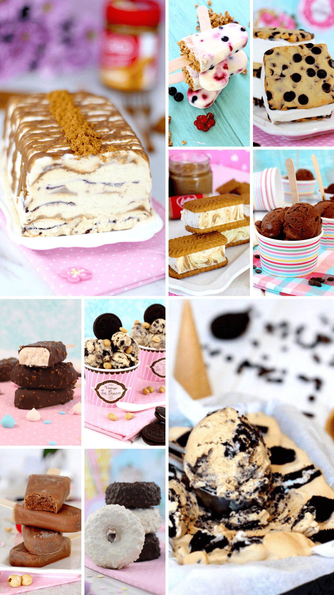 💥 Las MEJORES 11 RECETAS de HELADOS FÁCILES