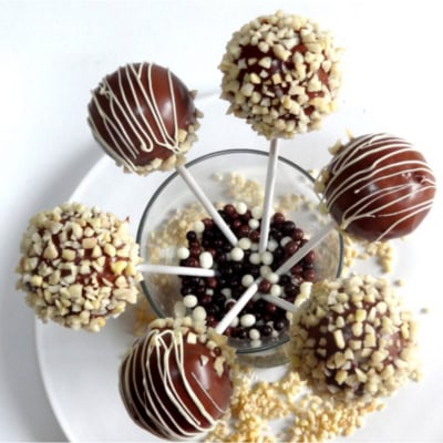Cake pops de Nutella -- Recetas fáciles de cake pops
